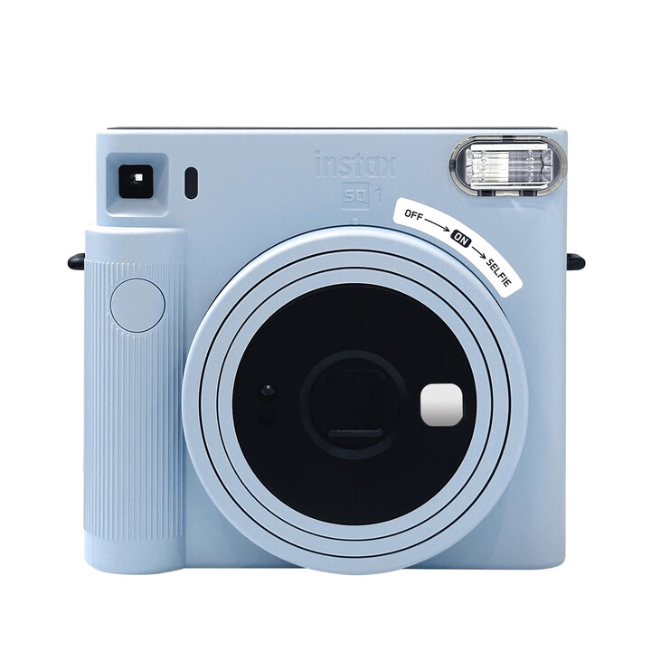富士（FUJIFILM）instax SQUARE SQ1/SQ40立拍立得一次成像相机方形构图拍照海外版 SQ1 冰川蓝 全新标配（海外版 ...