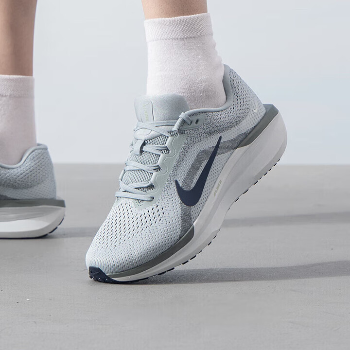 耐克NIKE运动鞋男鞋AIR WINFLO 11轻便透气缓震跑步支撑稳定 FJ9509-003/青灰色 39【图片 价格 品牌 报价】-京东