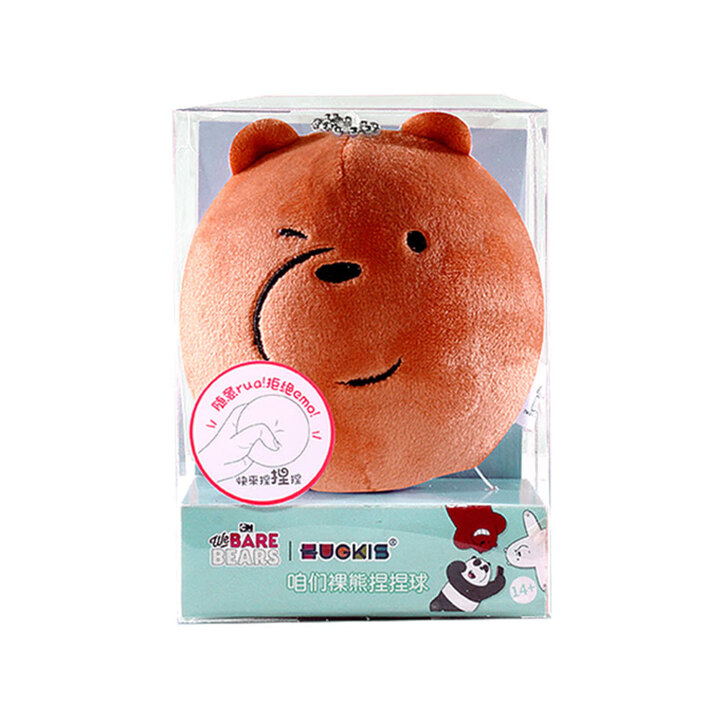 美执（MEIZHI）咱们裸熊毛绒玩具慢回弹减压捏捏球发泄解压柔软治 大大捏捏球 8cm【图片 价格 品牌 报价】-京东