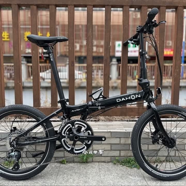 大行（DAHON）DAHON大行S20折叠自行车20寸20速成人铝合金碟刹运动自行车KBA005 黑色[BA接头+油刹禧玛诺]【图片 价格 ...
