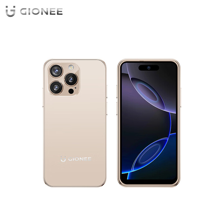 Gionee金立迷你智能小手机新款mini NX16双卡全网通支持5G卡 4英寸小屏手机 打视频通话学生卡片机轻便携 金色 8+256GB ...