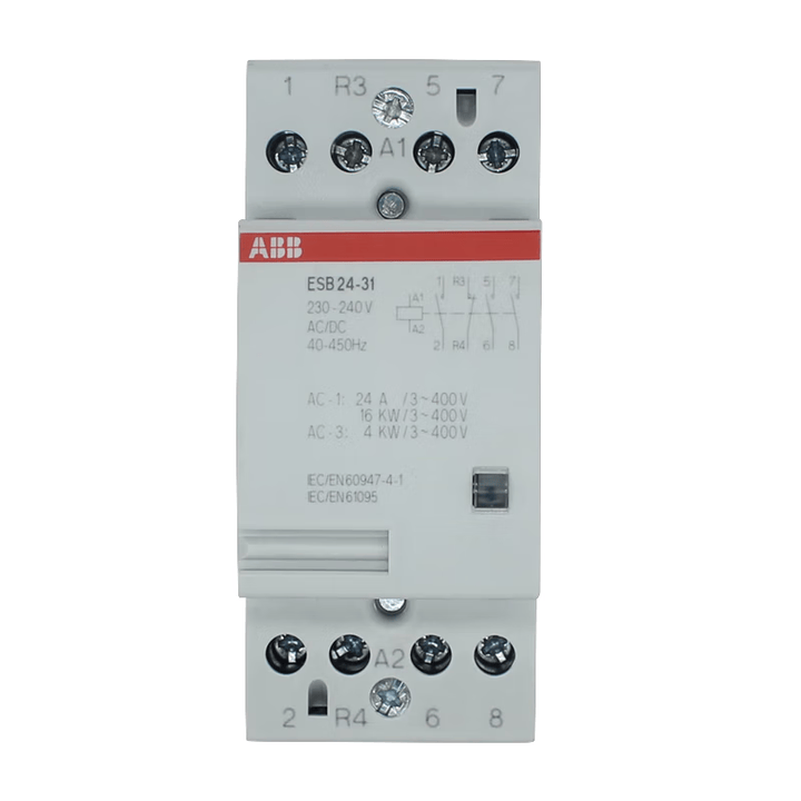 【ABBESB24-31】ABB 建筑接触器 ESB24-31 线圈电压AC220V 3常开 1常闭 带安装附件 个【行情 报价 价格 评测】-京东
