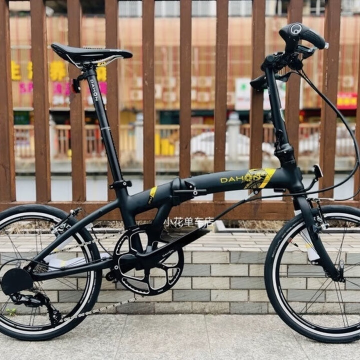 大行DAHON PKA015 20寸铝合金折叠自行车11变速超轻免安装9.4公斤 新款黑色 金标【图片 价格 品牌 报价】-京东
