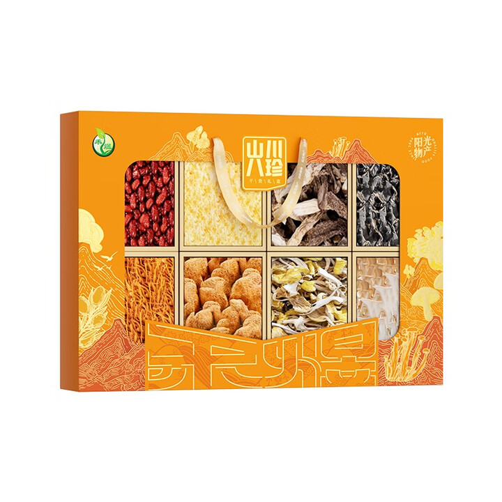 【禾煜（HEYU）禾煜 山川八珍礼盒565g】禾煜山川八珍礼盒565g【行情 报价 价格 评测】-京东