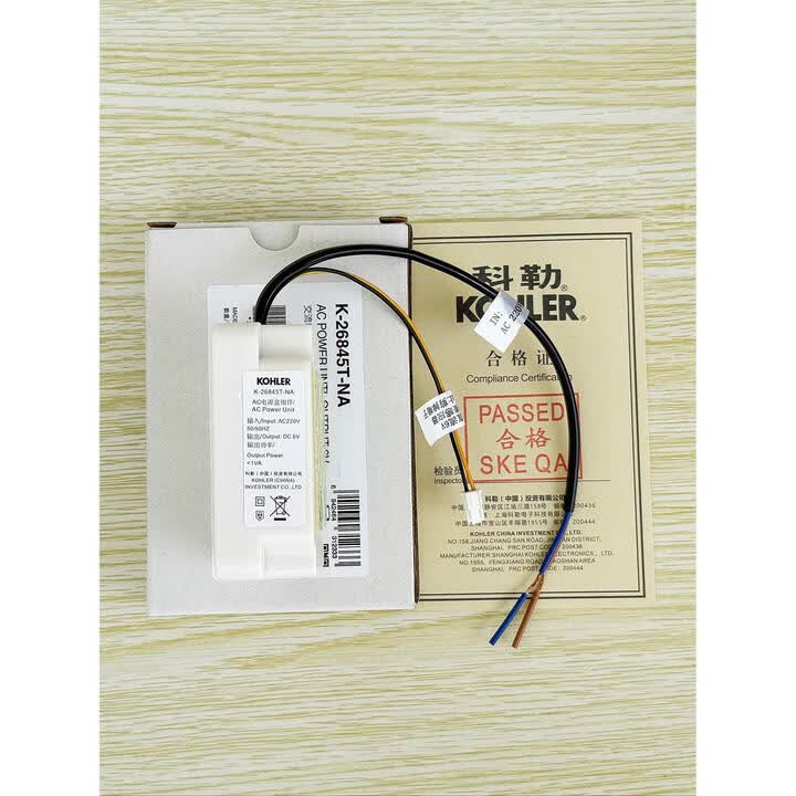 科勒原装KOHLER龙头变压器K-26845T-NA电源盒K-26844T-NA感应器6V电源 K-26845T-NA变压器(6V)【图片 ...