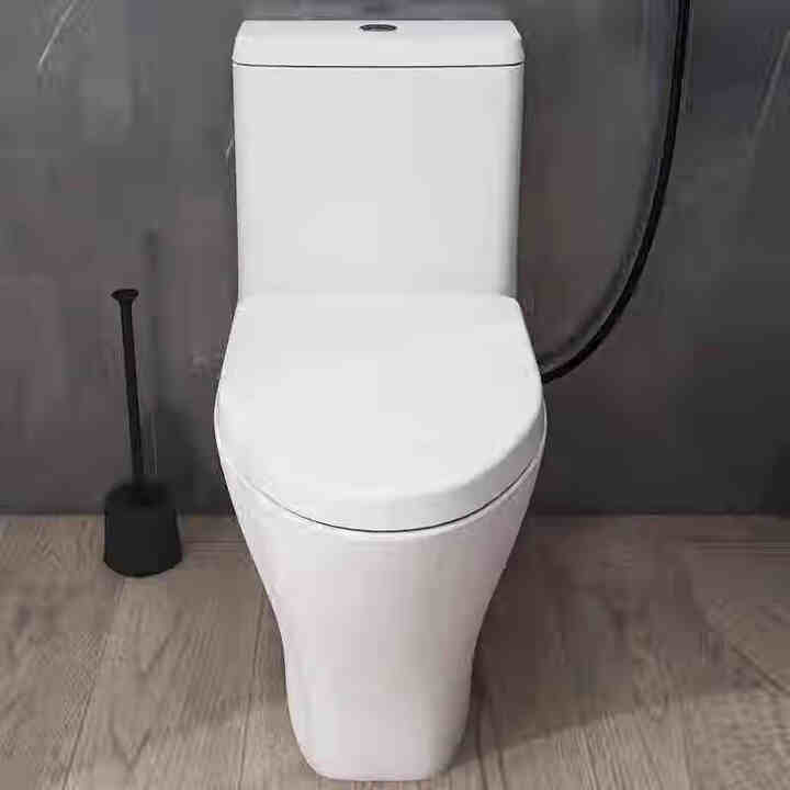马桶坐便器小户型家用虹吸式抽水陶瓷座厕连体座便器23188 K-23188T-HC-0+智能盖18649T-H 305mm【图片 价格 品牌 ...