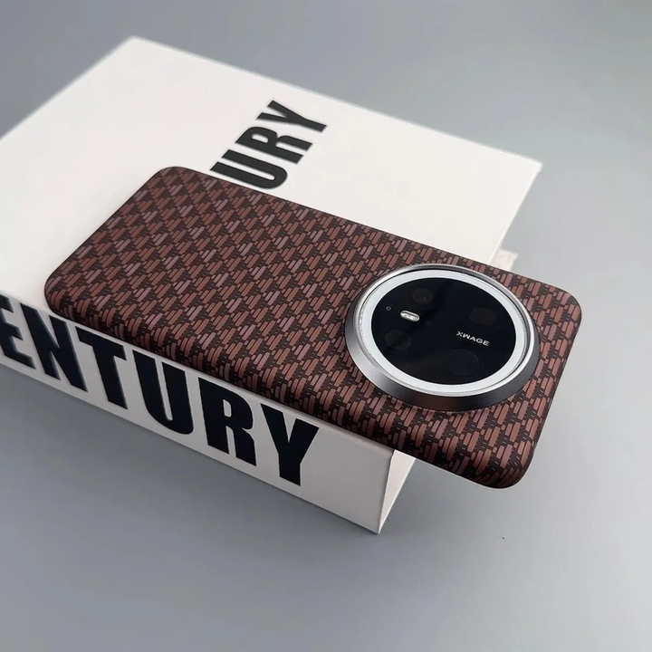 rurihai新款凯夫拉纹碳纤维纹适用华为Mate80Pro/max磁吸手机壳轻奢高级感mate70Pro超薄散热防摔保护套男 凯夫拉纹【源纹 ...