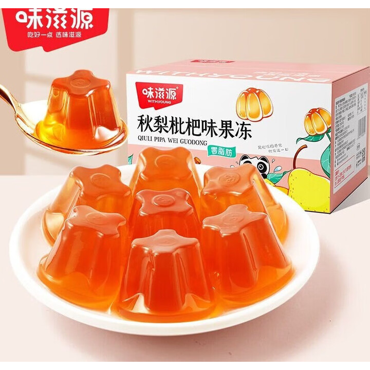 【味滋源味滋源 秋梨枇杷味果冻1kg*1箱】味滋源 细腻香滑 爽润回甘 弹嫩软滑 果味浓郁 秋梨枇杷味果冻1kg*1箱【行情 报价 价格 评测】-京东