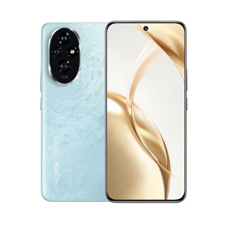 华为（HUAWEI）200青海湖电池 绿洲护眼屏 5000万雅顾光影主摄ai 荣耀200【天海青】 12GB+256GB 全网通5G【图片 ...