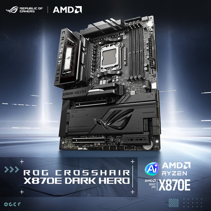【ROGROG CROSSHAIR X870E DARK HERO】ROG CROSSHAIR X870E DARK HERO主板 支持 ...